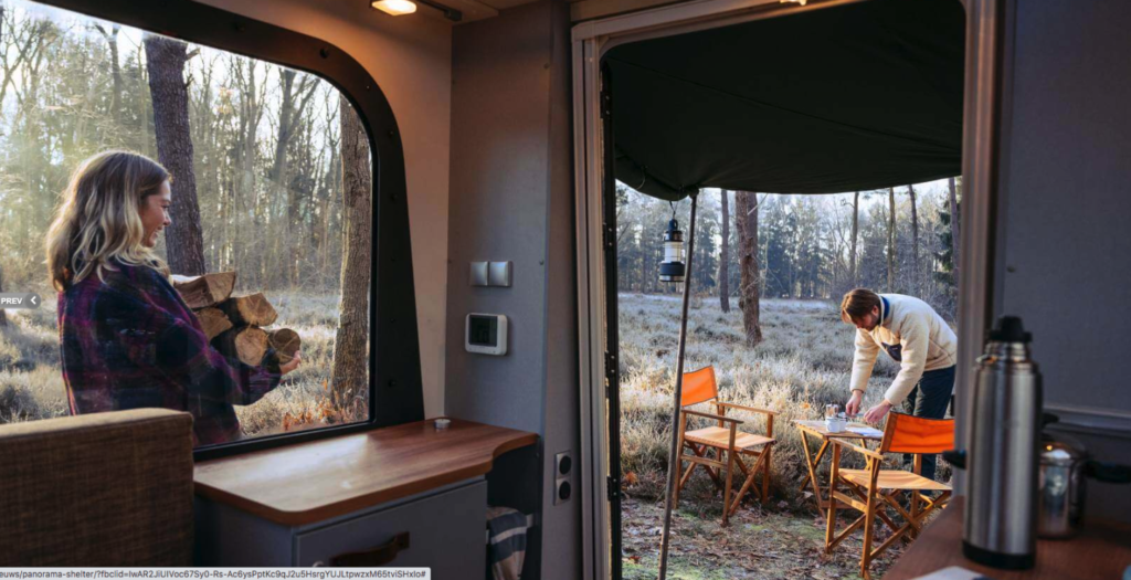 Kip window-loaded Concept Caravan offers big Forest Views - Universe ...