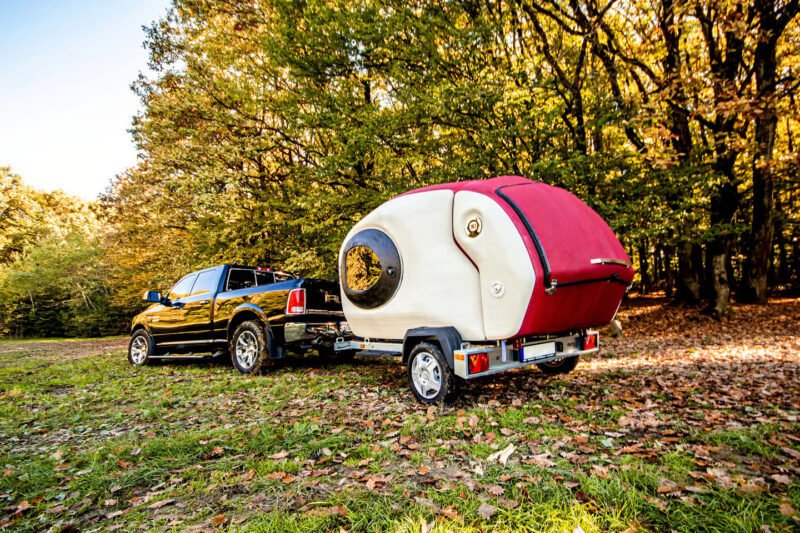 3D-Printed Teardrop Micro-Camper: Space Capsule Design for Three ...